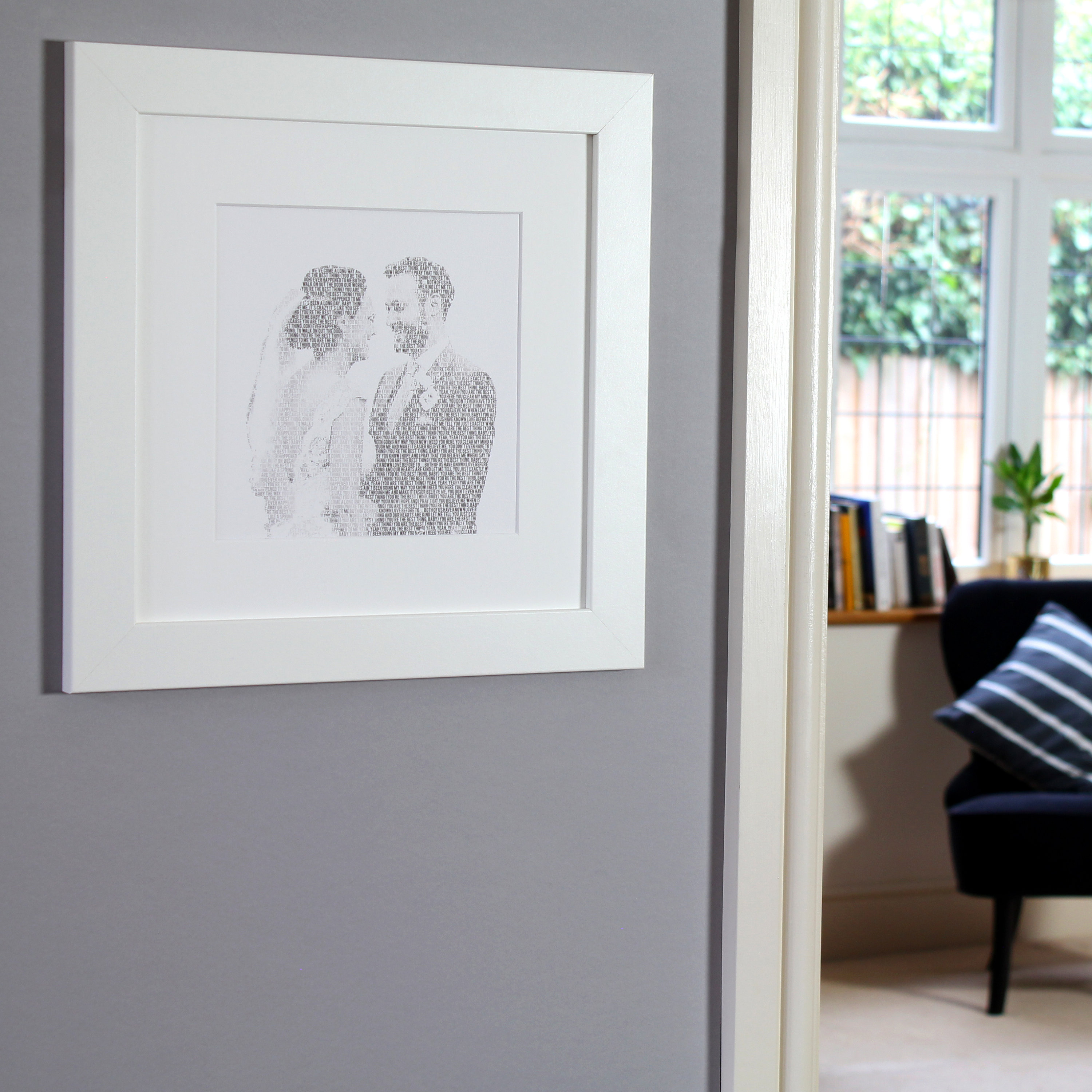 Personalised Word Art Portrait Ideal for Wedding Gifts or - Etsy