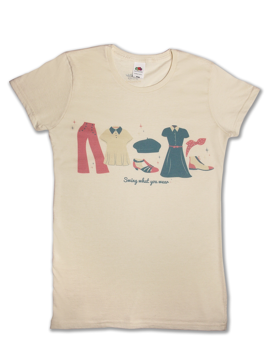 Swing What You Wear (t-shirt With Female Swing Clothes) - Etsy