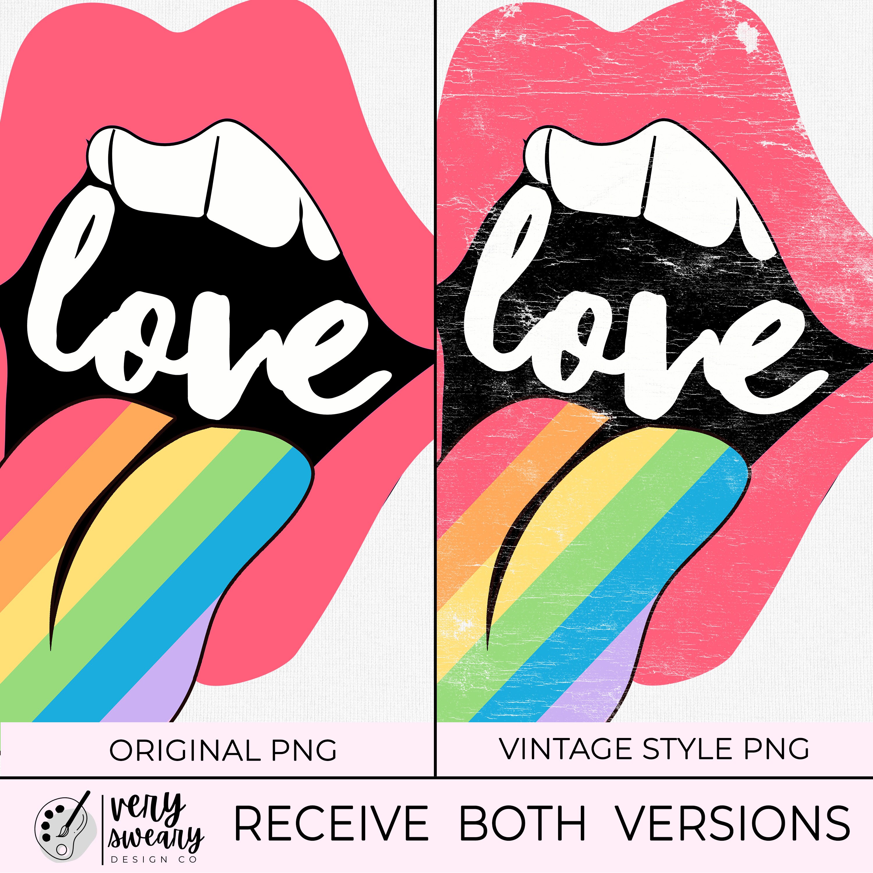 Retro Aesthetic Gay Pride PNG, Love is Love Pride Shirt PNG Design for ...