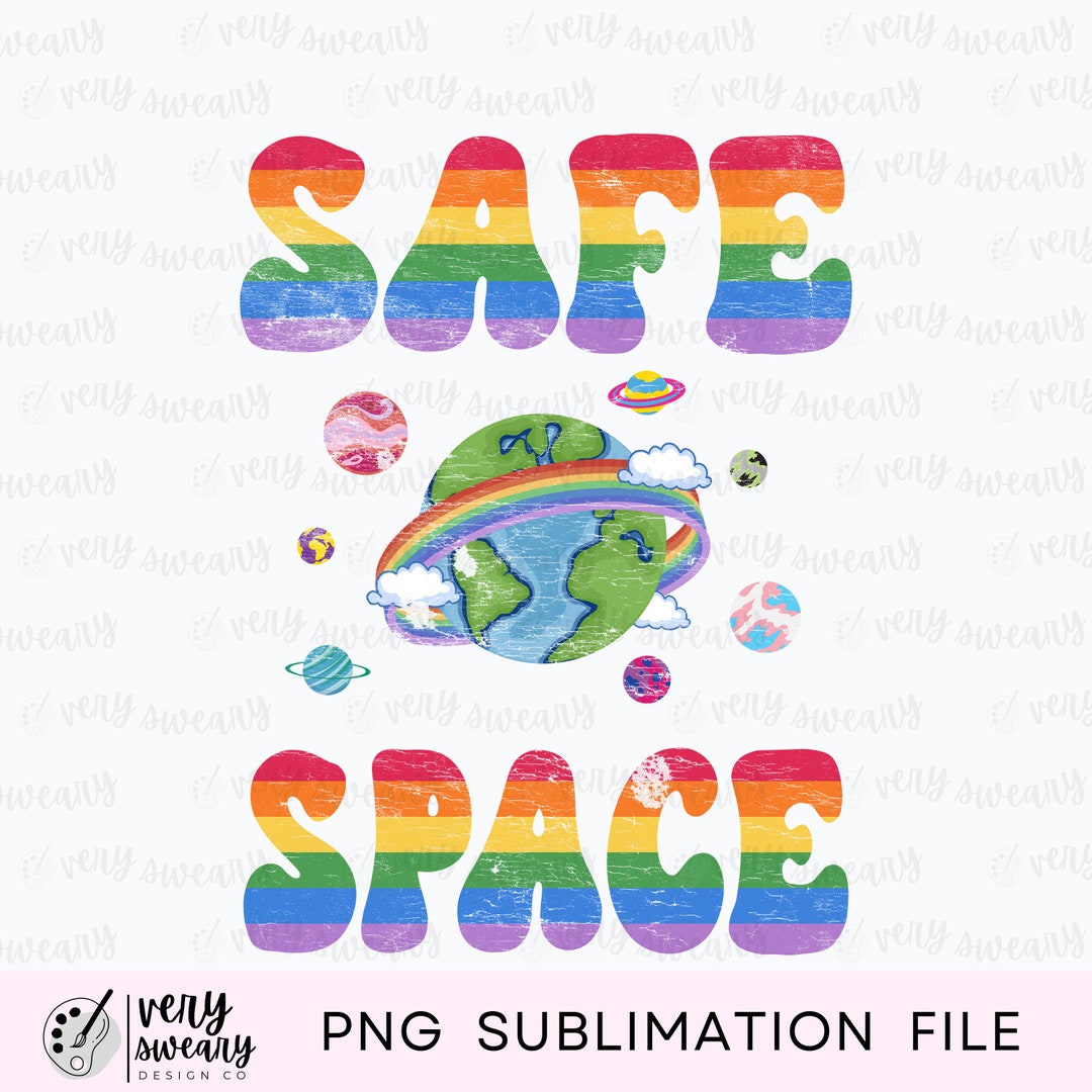 Safe Space PNG Gay Bisexual Pansexual Asexual Transgender Lesbian ...
