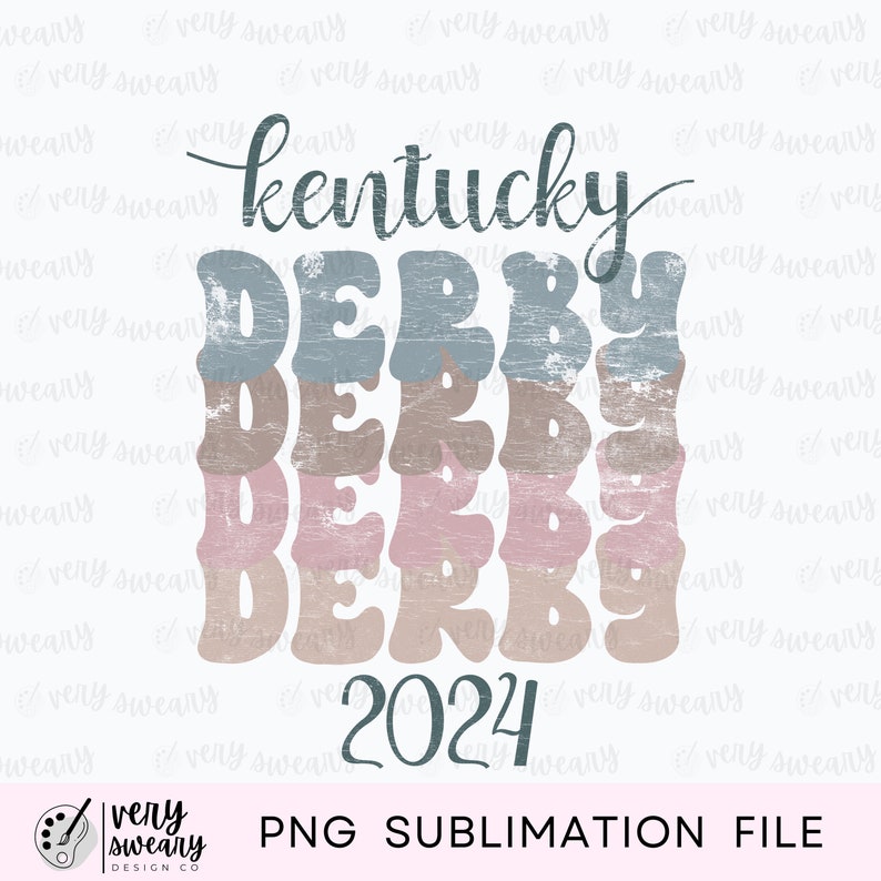 Kentucky Derby PNG, Retro Kentucky Derby PNG, Kentucky Derby 2024 ...