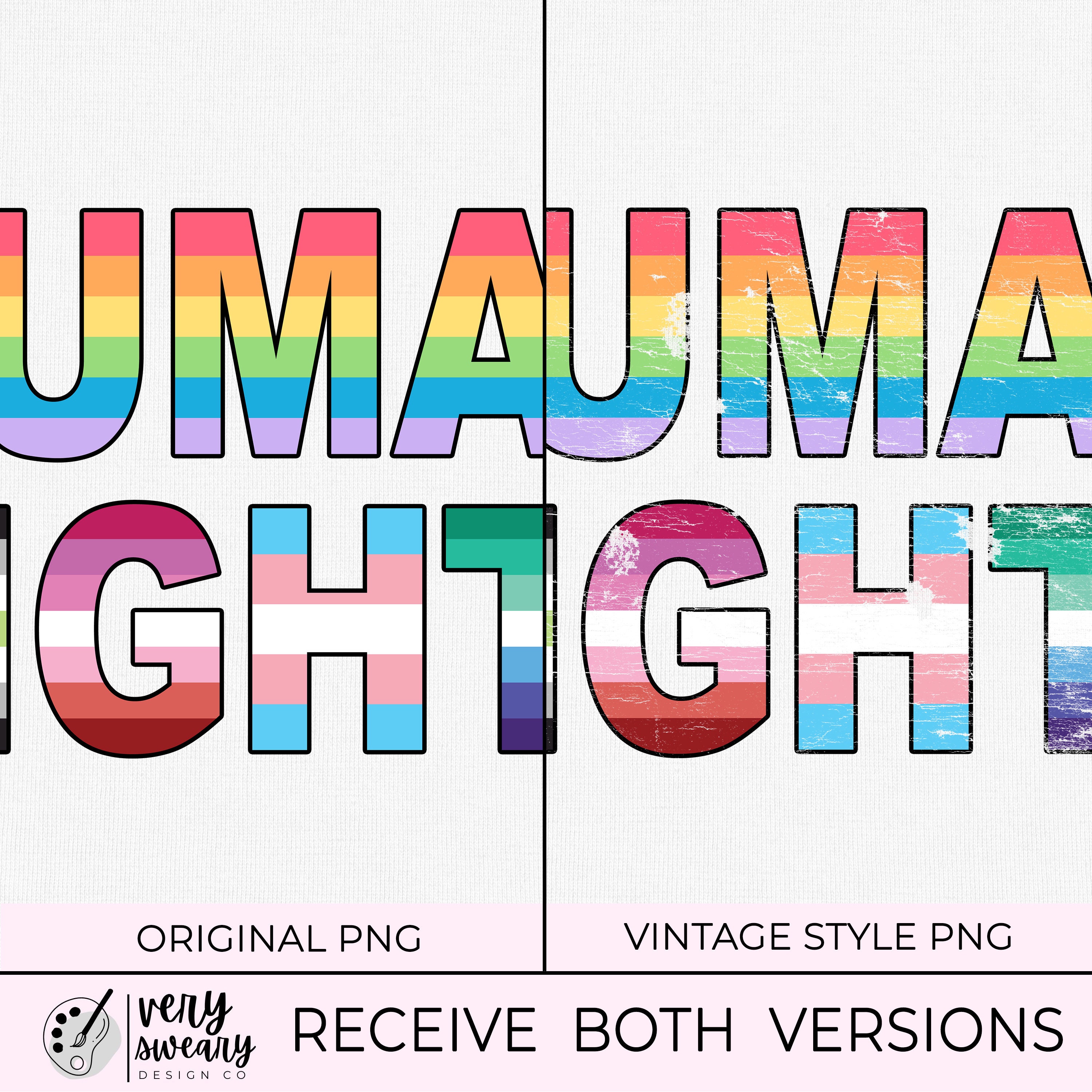 Human Rights Rainbow Flag PNG, Equal Rights, Pride Shirt Design, LGBT ...