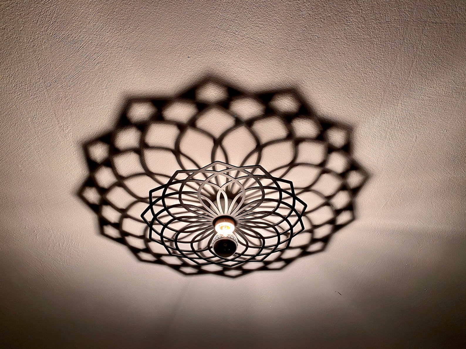Wall Lamp, Nice Light, Shadow, Cozy, Ceiling Lamp - Etsy