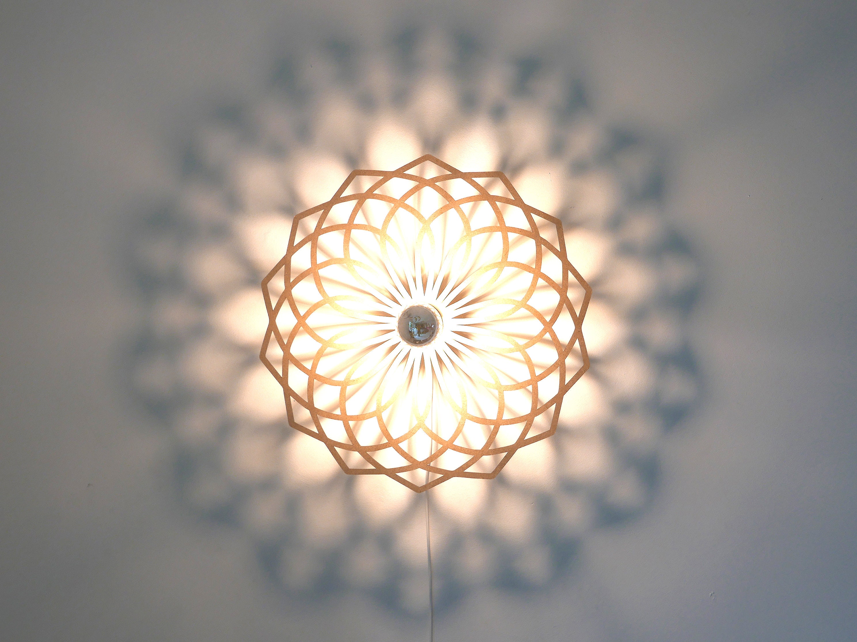 Wall Lamp Nice Light Shadow Cozy | Etsy