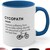 Bike Gift for Cyclists Bike Accent Coffee Mug, 11oz & 15oz Cycopath ...