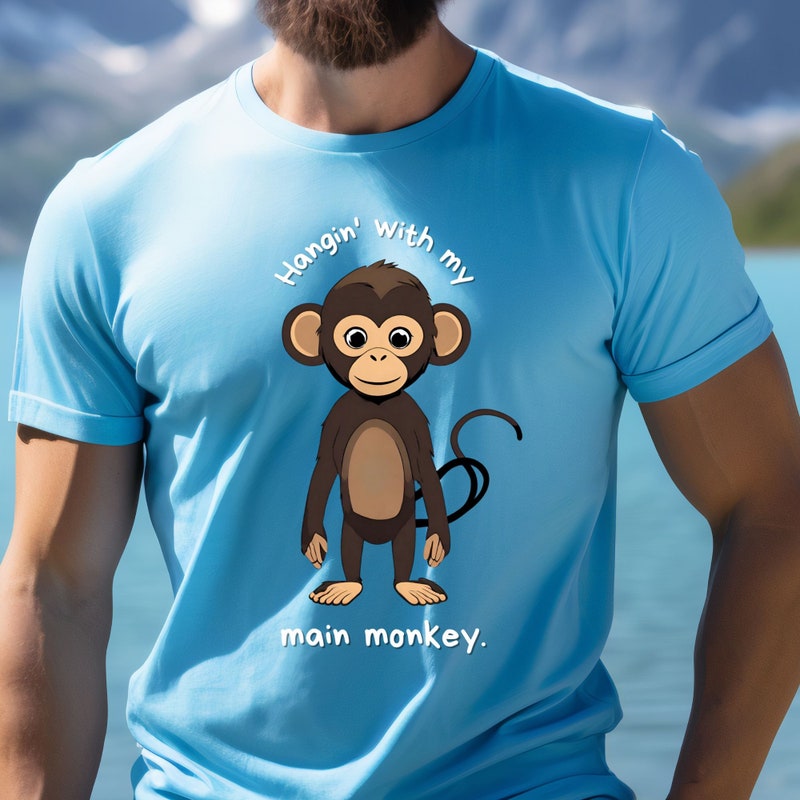 Monkey Shirt - Etsy