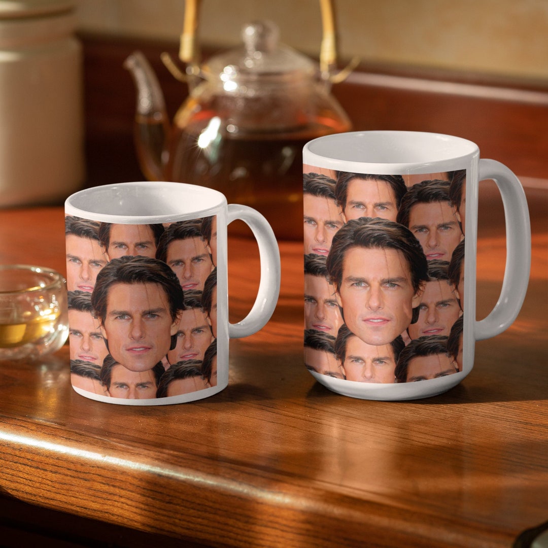 Tom Cruise Mug - Custom Celebrity Gift - 11 & 15 Oz - Tom Cruise Fan ...