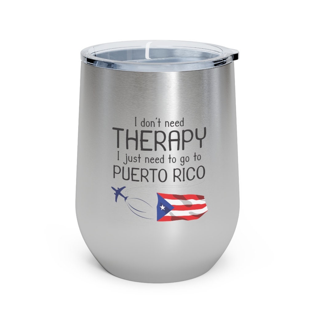 Puerto Rico Gifts Puerto Rican Puerto 12oz Insulated Wine - Etsy