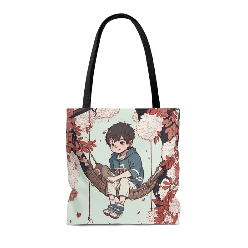 Omori Tote Bag All Over Print Durable Polyester Boxed - Etsy