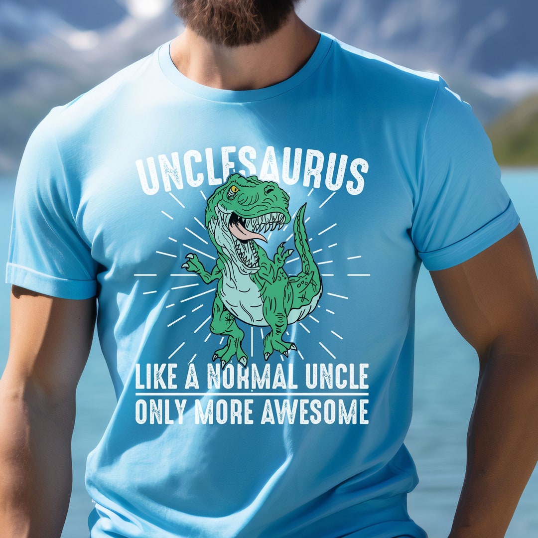 Unclesaurus Shirt Dinosaur Uncle Shirt Uncle Shirt - Etsy