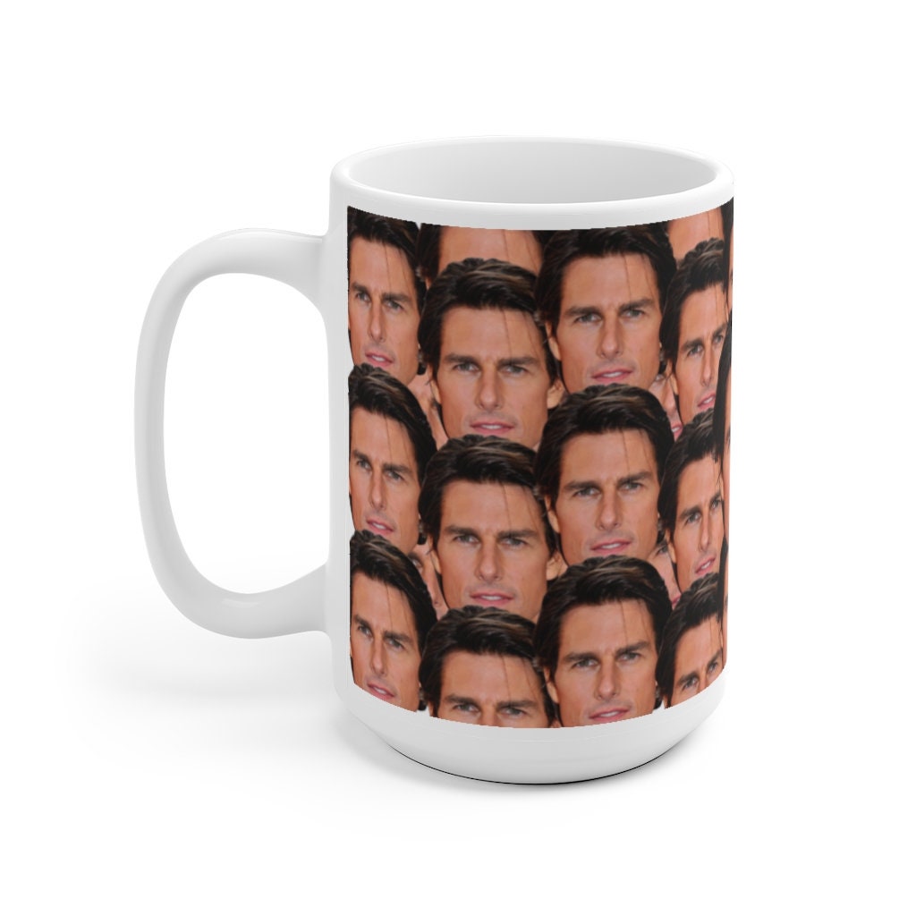 Tom Cruise Mug Custom Celebrity Gift 11 & 15 Oz Tom - Etsy