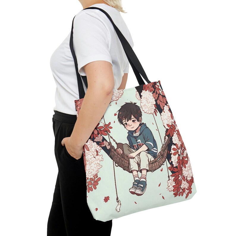 Omori Tote Bag All Over Print Durable Polyester Boxed - Etsy
