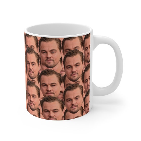 Leonardo Dicaprio Mug Custom Celebrity Gift 11 & 15 Oz | Etsy