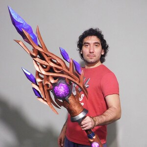 Custom Cosplay Staff Commission - Cosplay Props Custom Order - Etsy