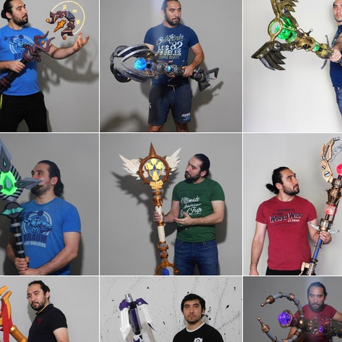 Custom Cosplay Props Commission - Etsy