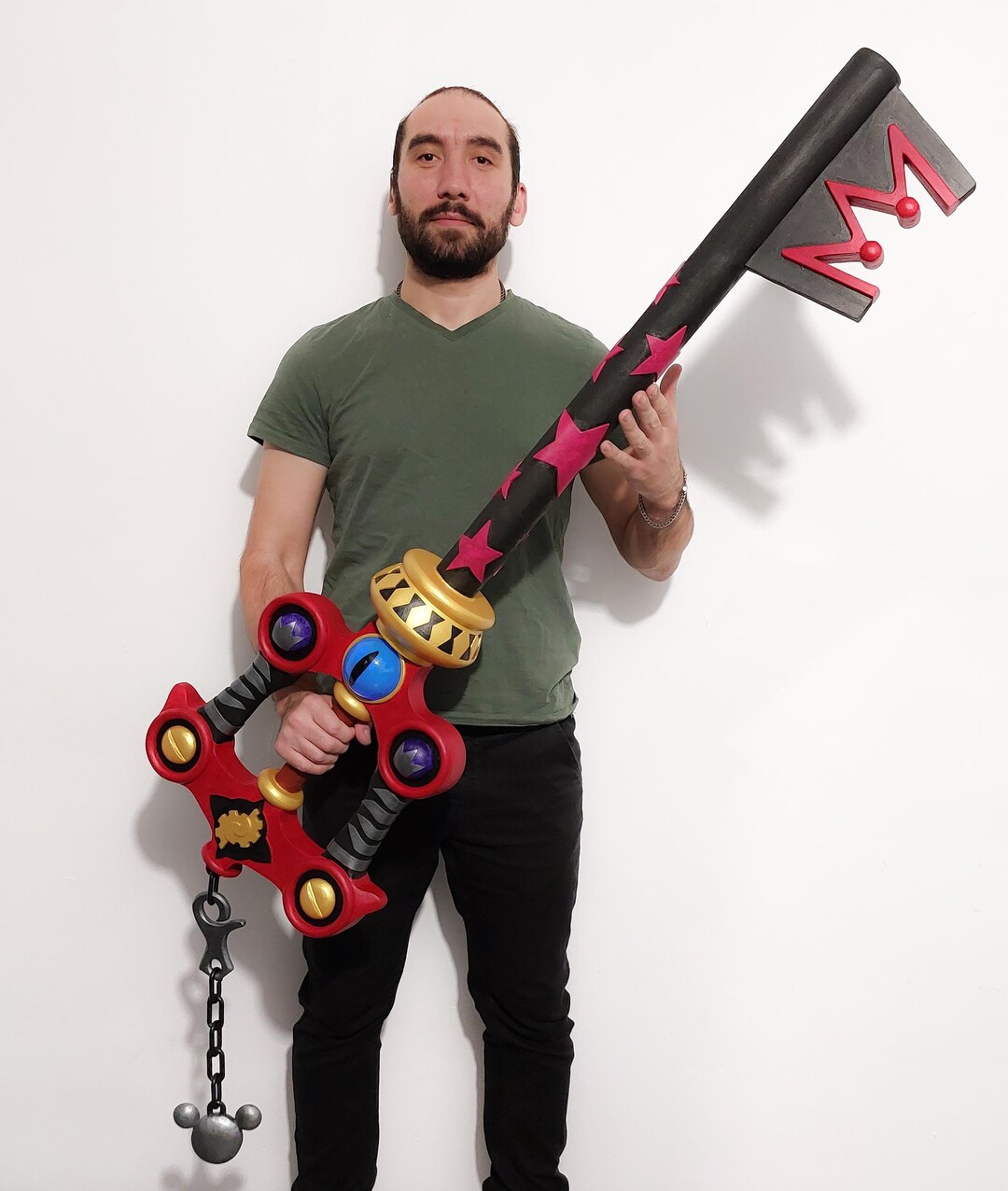 Custom Keyblade Cosplay Prop Replica - Custom Cosplay Sword Commission ...