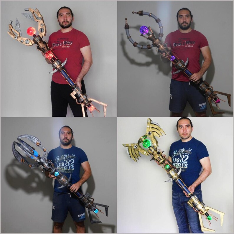 Custom Cosplay Staff Commission: Handmade Prop Replica - Etsy