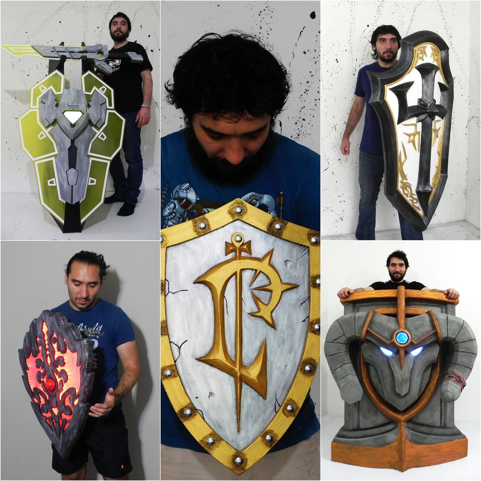 Custom Cosplay Shields Commission Cosplay Props Custom Order - Etsy UK