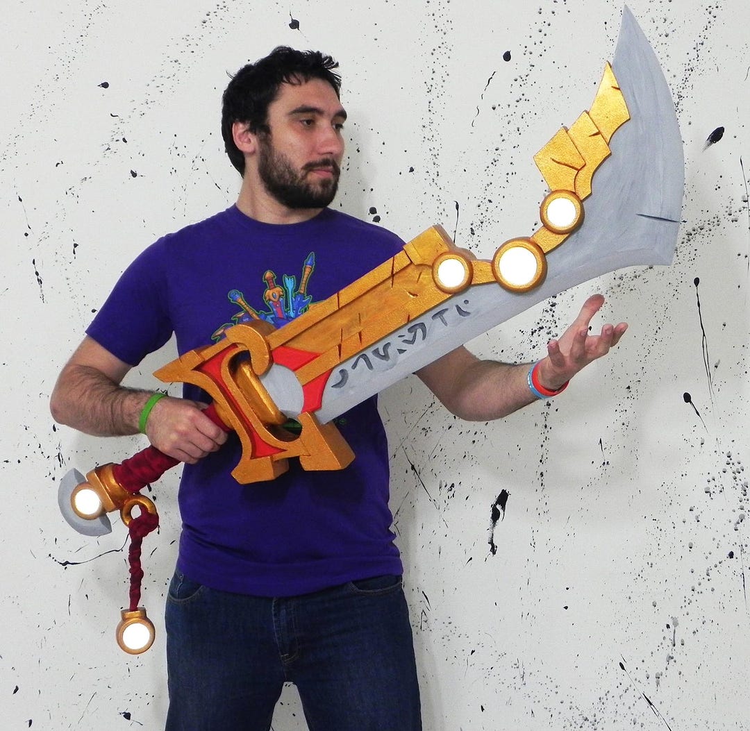 Custom Cosplay Sword Commission: Handmade Prop Replica - EVA Foam - Etsy
