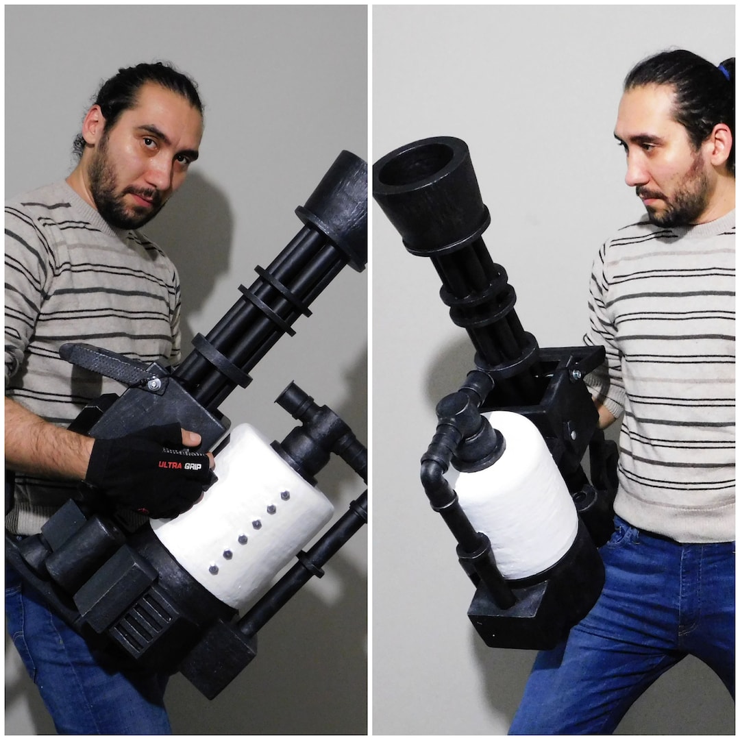 Heavy Minigun Team Fortress 2 Cosplay Prop Replica - Etsy Australia