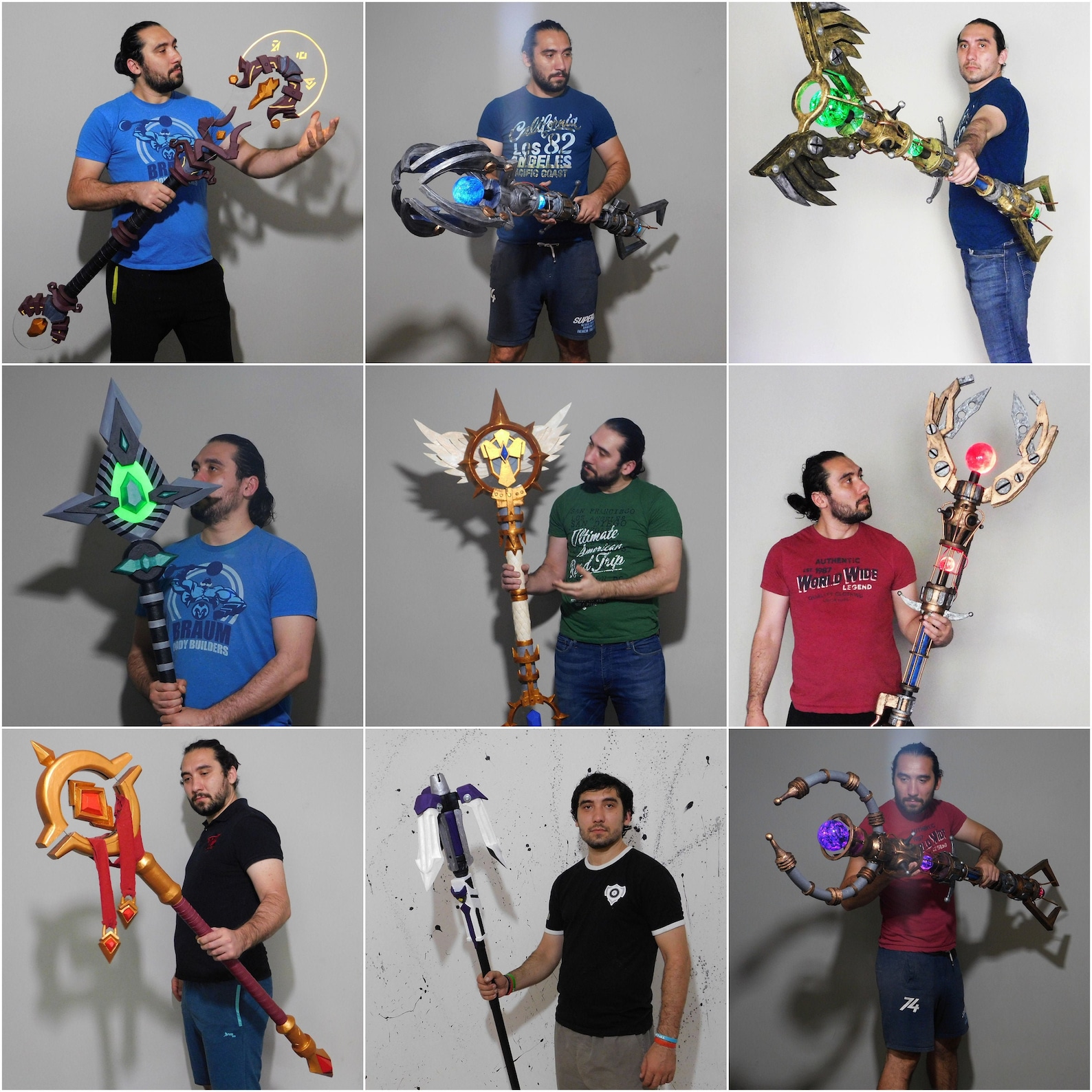 Custom cosplay staffs commission cosplay props custom order | Etsy