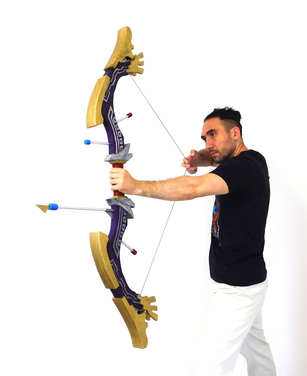 Bow Replica: Custom Handmade Cosplay Prop - EVA Foam Prop - Etsy