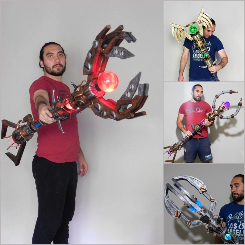 Custom Cosplay Staff Commission: Handmade Prop Replica - Etsy