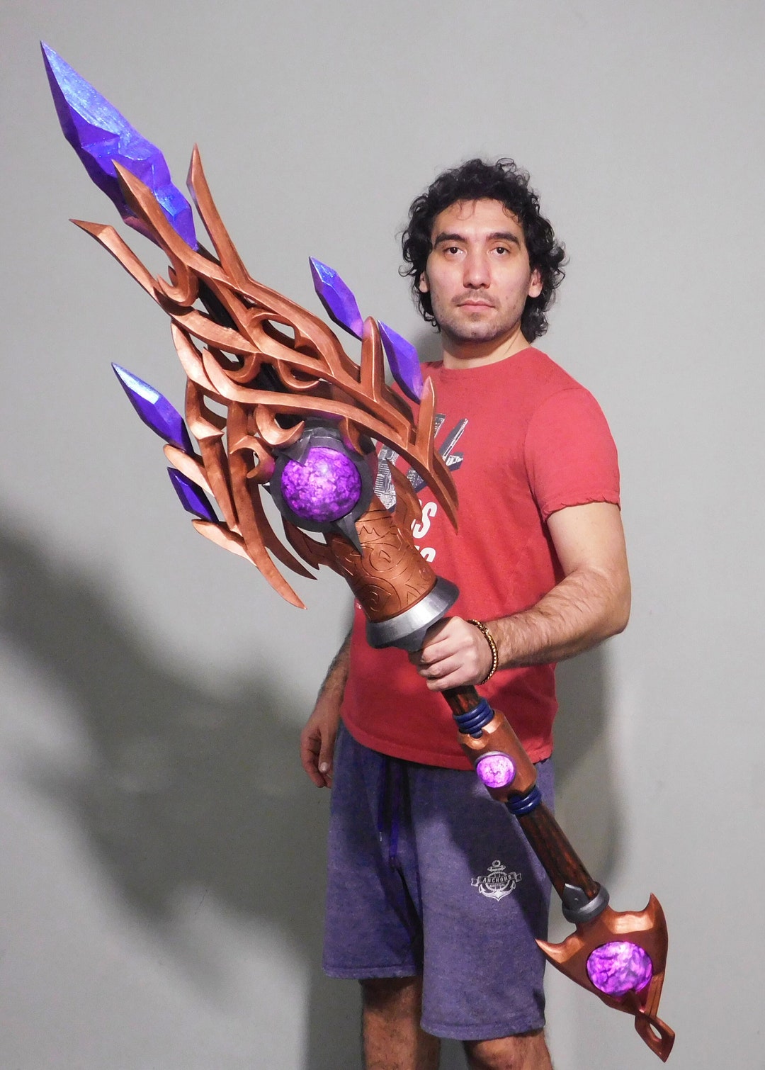Custom Cosplay Staff Commission - Cosplay Props Custom Order - Etsy