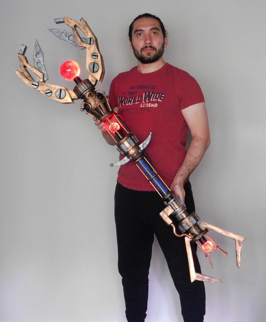 Custom Cosplay Staff Commission: Handmade Prop Replica - Etsy