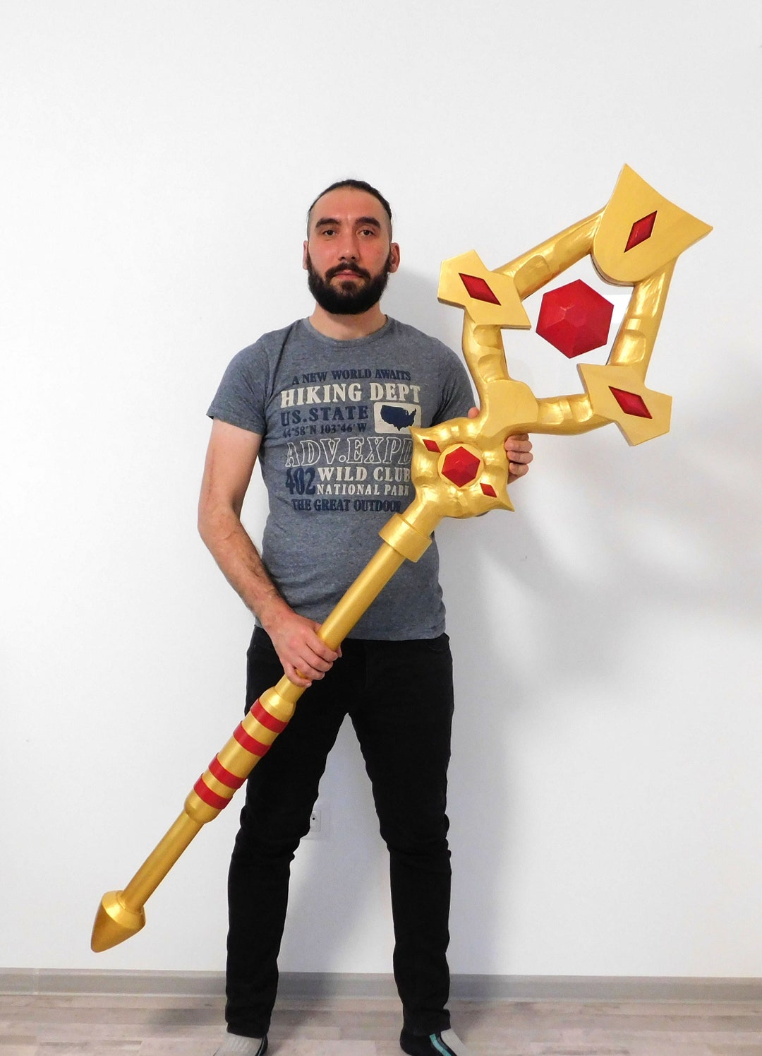 Wow Cosplay Prop Replica - Custom Cosplay Staff Commission - Cosplay ...