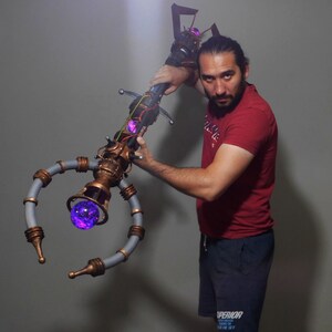 Custom Cosplay Staff Commission - Cosplay Props Custom Order - Etsy