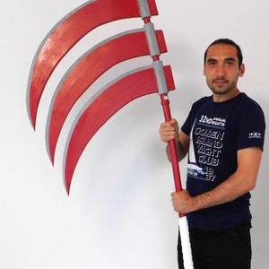 Custom Cosplay Scythe Commission - Cosplay Props Custom Order - Etsy