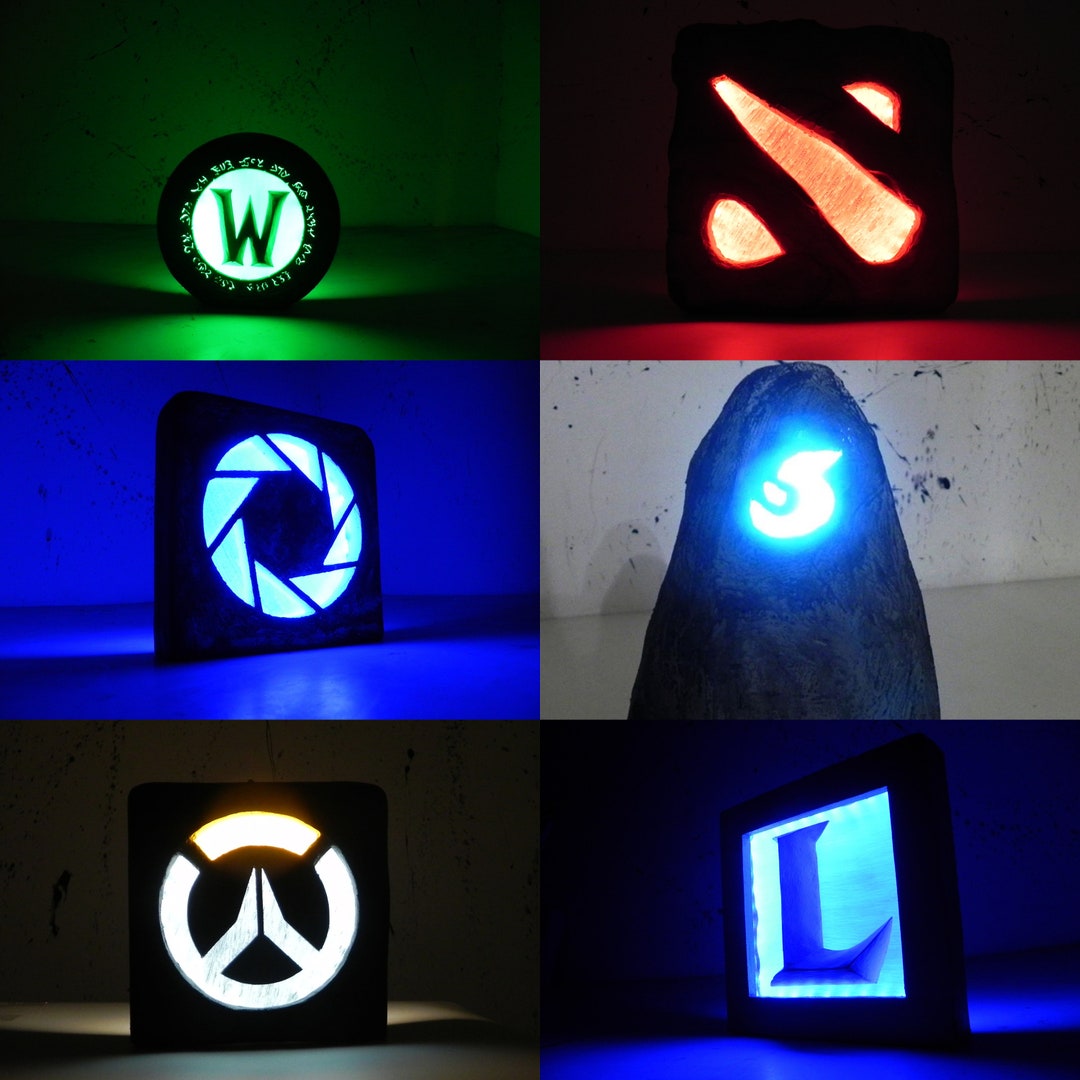 Custom Cosplay Night Lamps Commission Cosplay Props Custom Order - Etsy