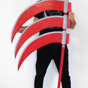 Custom Cosplay Scythe Commission - Cosplay Props Custom Order - Etsy