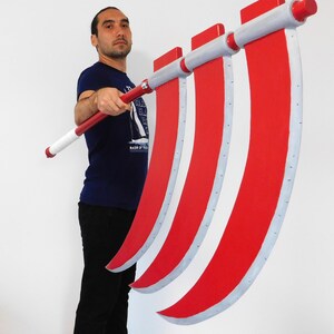 Custom Cosplay Scythe Commission - Cosplay Props Custom Order - Etsy