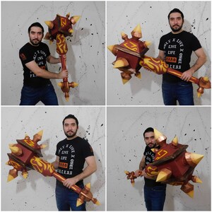 Custom Cosplay Mace Commission - Props Custom Order - Etsy