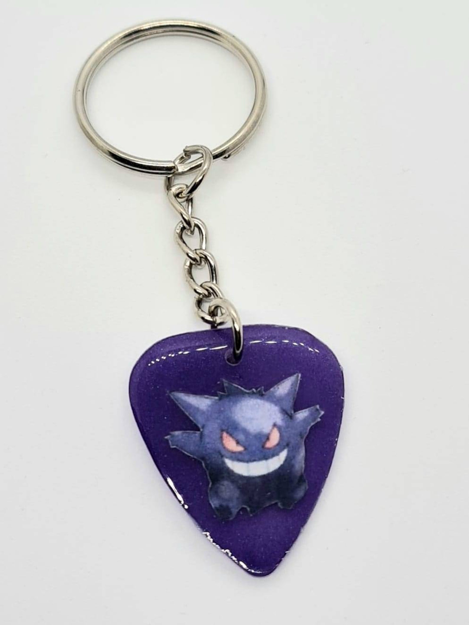 Pokemon Plectrum Llavero-Gengar - Etsy España