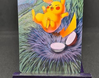 Holo Pikachu Card - Etsy