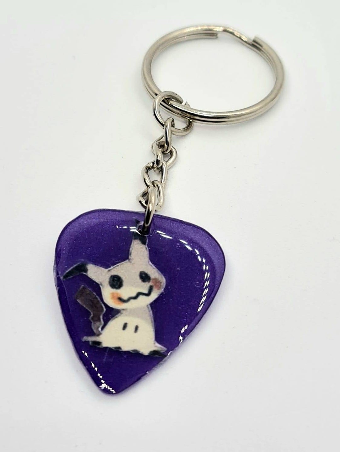 Pokemon Plectrum Keychain-mimikyu - Etsy