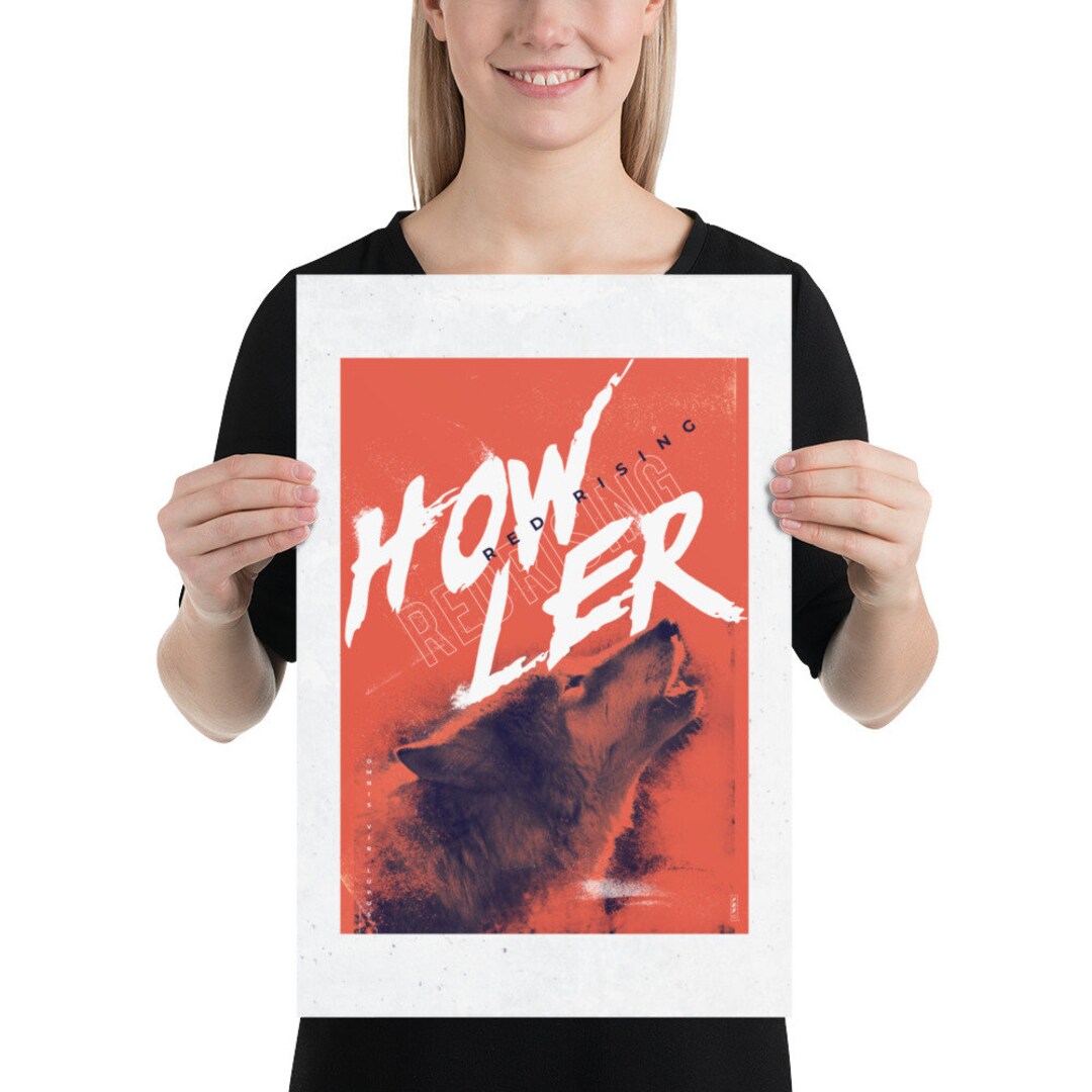 Howler - Red Rising Poster - Etsy