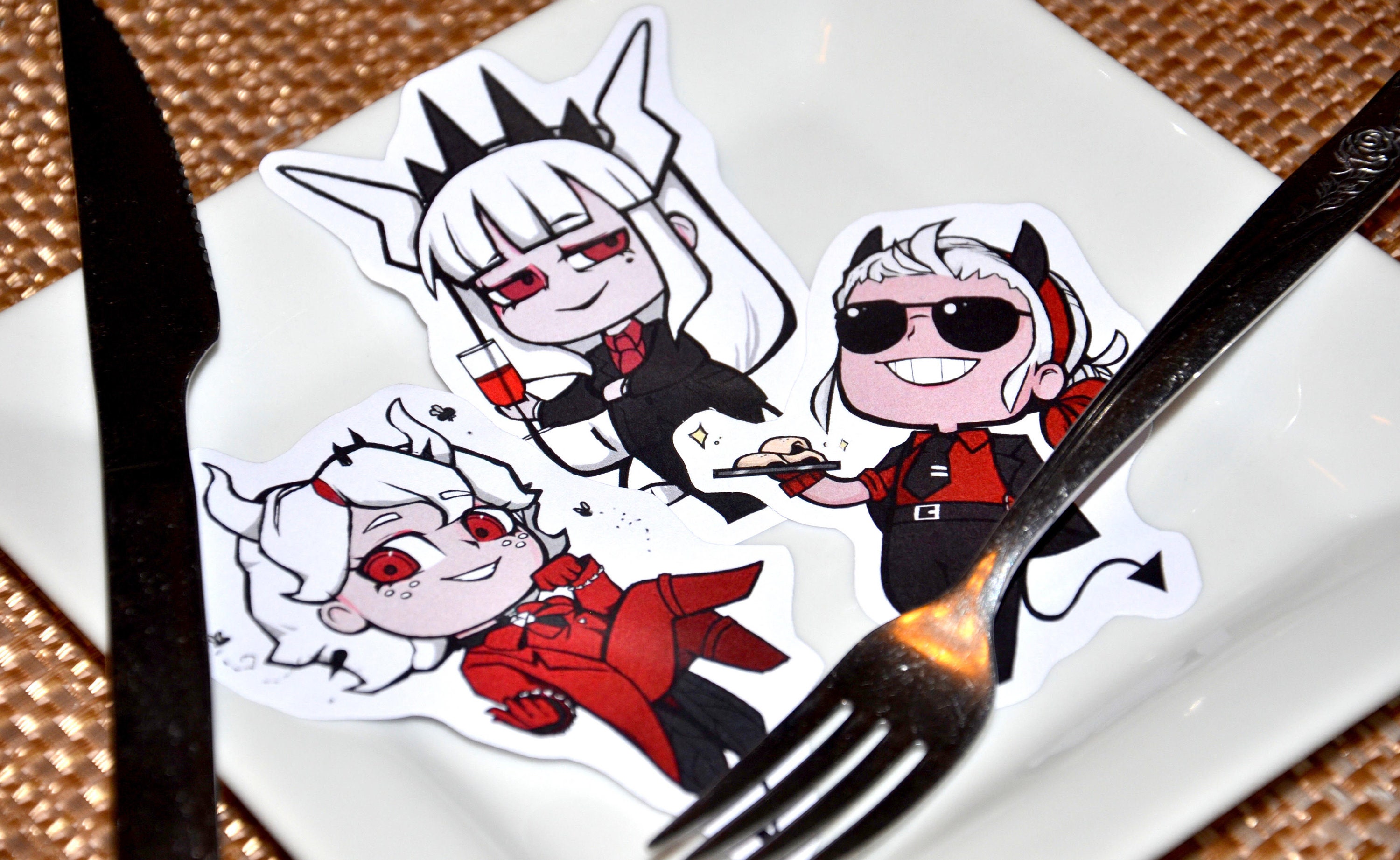 HELLTAKER Sticker Bundle | Etsy