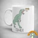 Tea Rex Mug-t Rex Mug-dinosaur Mug-paleontology - Etsy