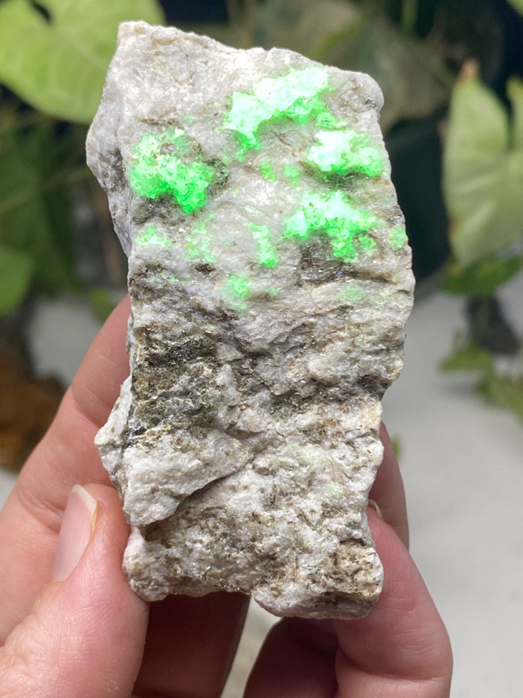 North Carolina Chalk Mountain UV Reactive Hyalite Opal - Etsy