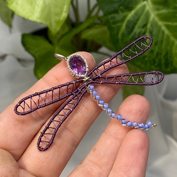 Wire Wrapped Dragonfly - Etsy