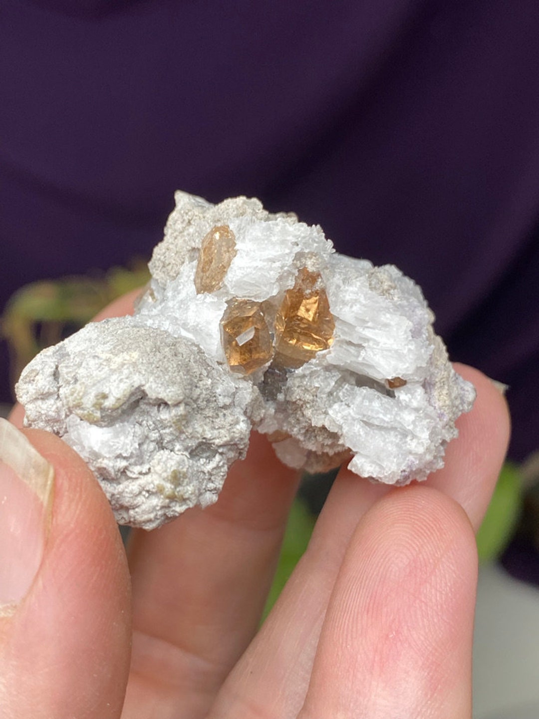 Thomas Mountains Utah Topaz, Quartz, and Fluorite - Etsy