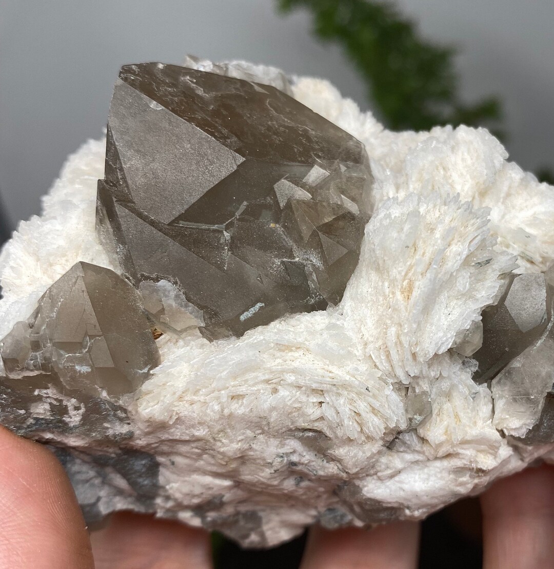 Quartz With Microline, Clevelandite and Mica - Etsy