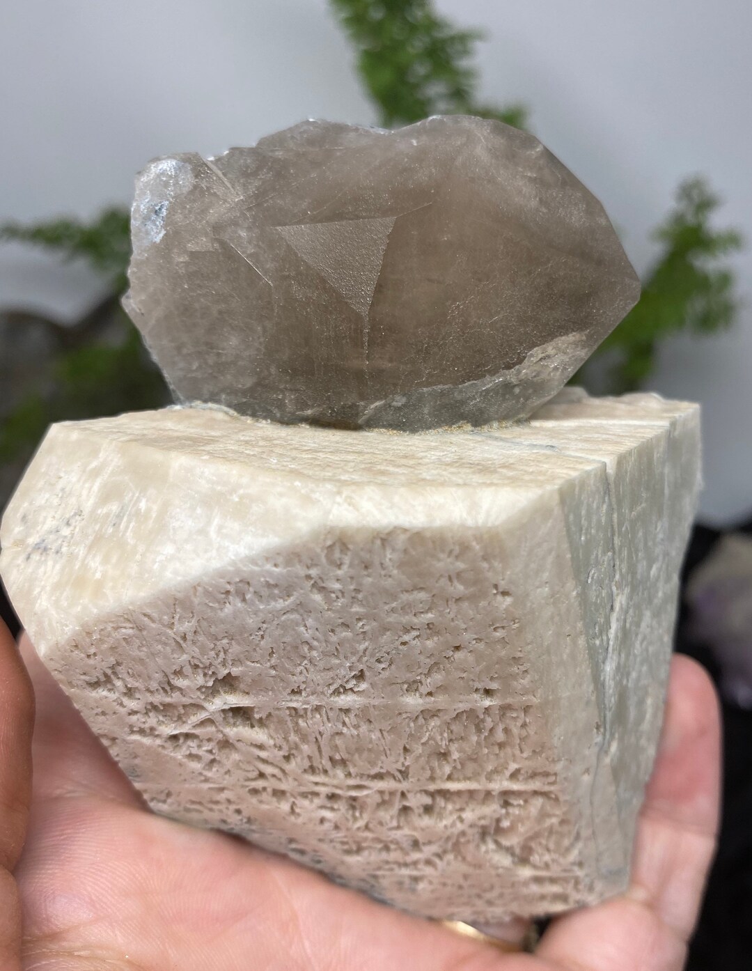 Quartz Microline Specimen, California Blue Mine, (10 X 9.5cm) - Etsy