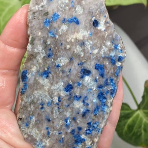 Lazulite, Pyrite, Kyanite and Quartz Cabbing Rough Slab - Etsy