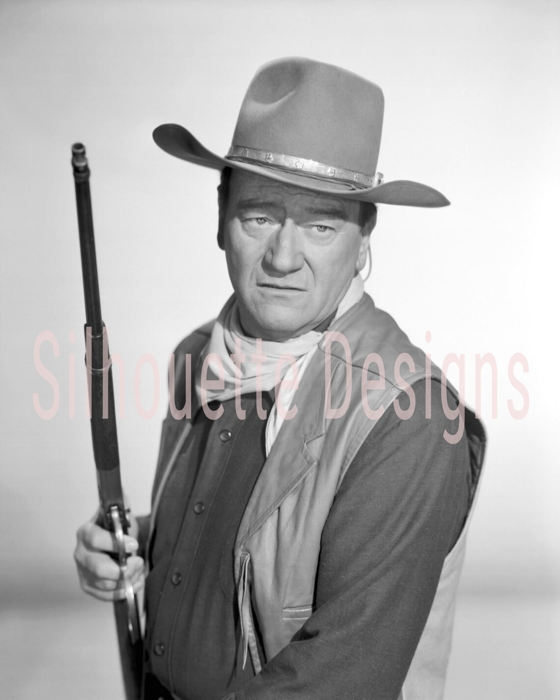 John Wayne Actor Portrait Photograph Wall Art Poster - Etsy
