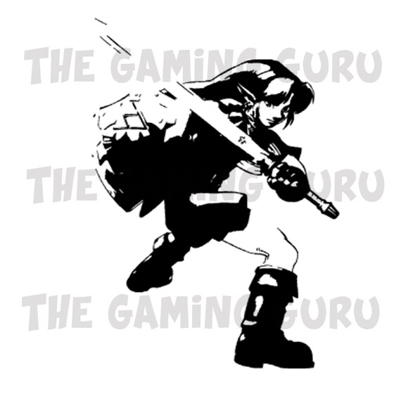 Link Zelda PNG PDF SVG Vinyl | Etsy